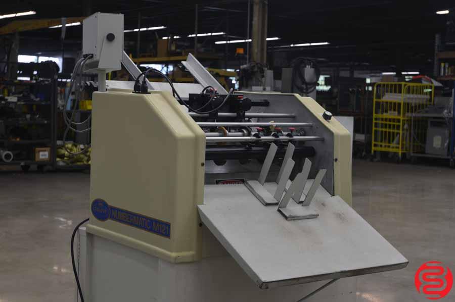 Lot #12: Count Numbermatic M121 Programmable Perf Slit Score Numbering Machine with Three ...